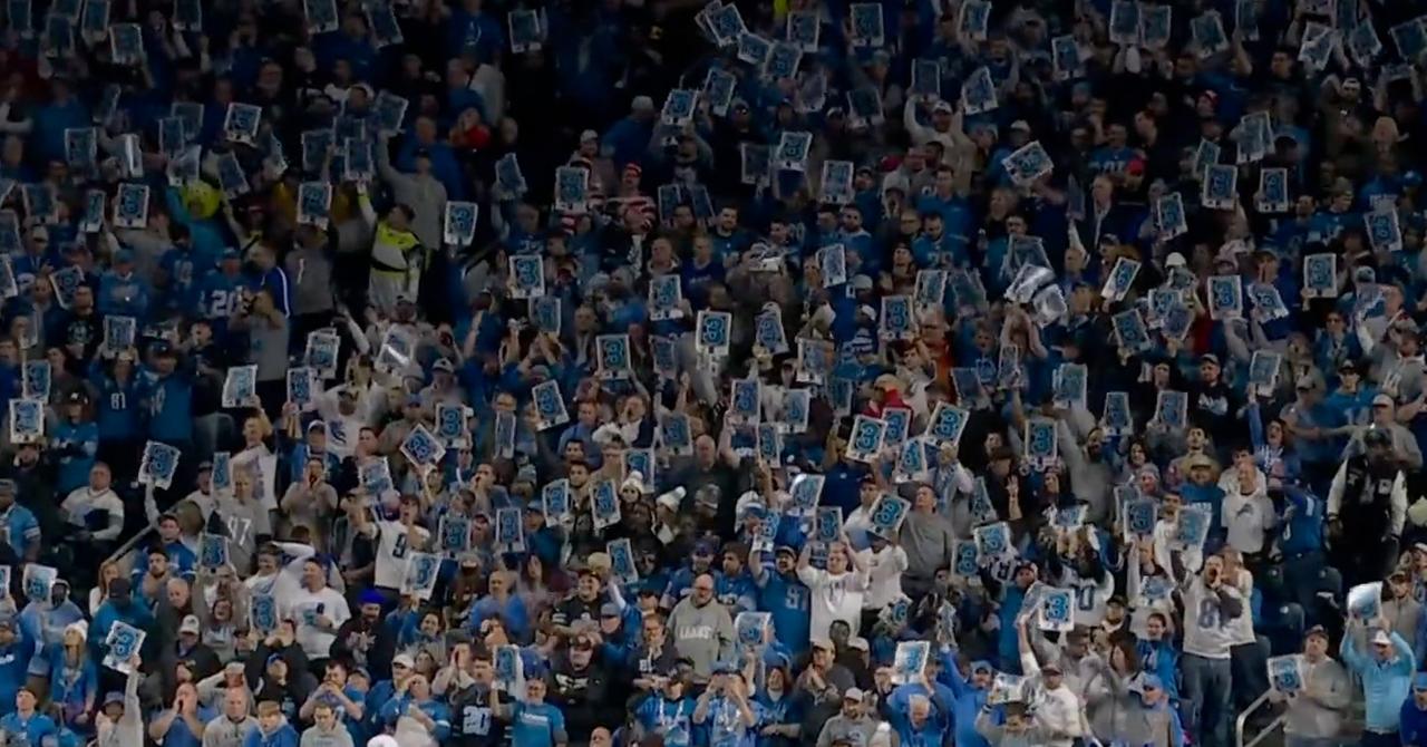 Why Do the Lions Fans Have 3 Signs?