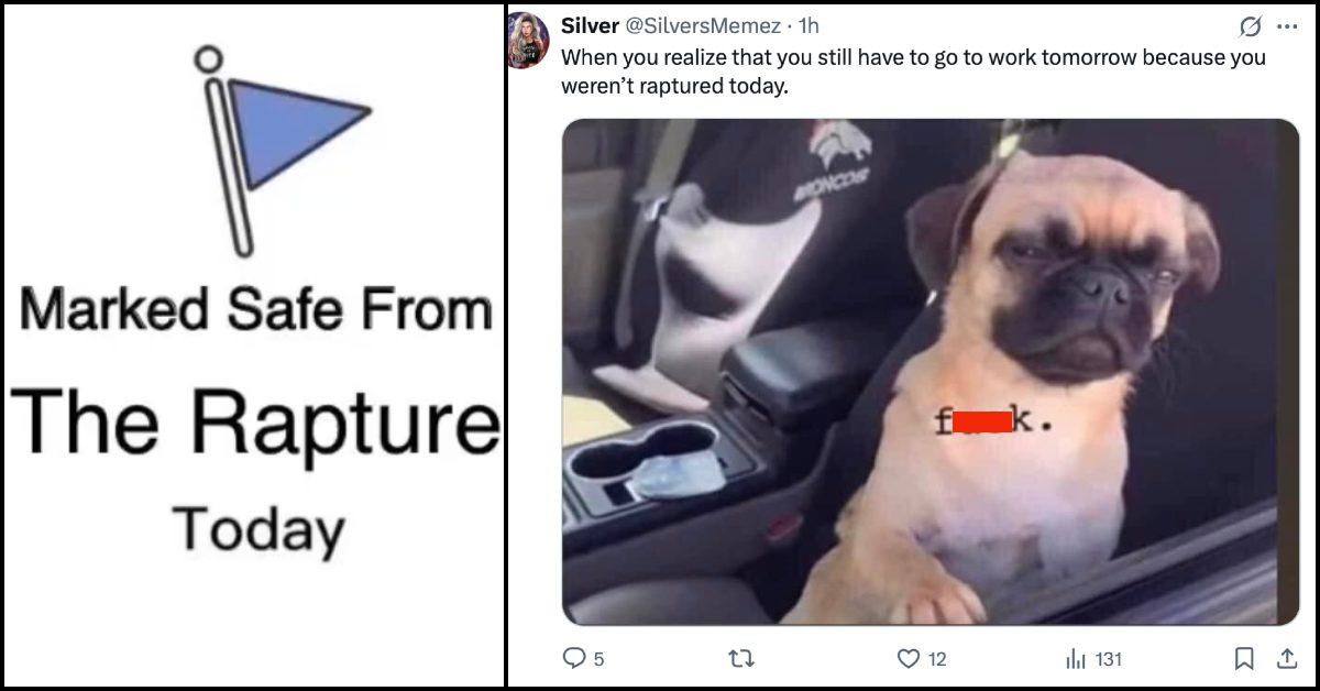 Marked Safe From Rapture 2025 Memes