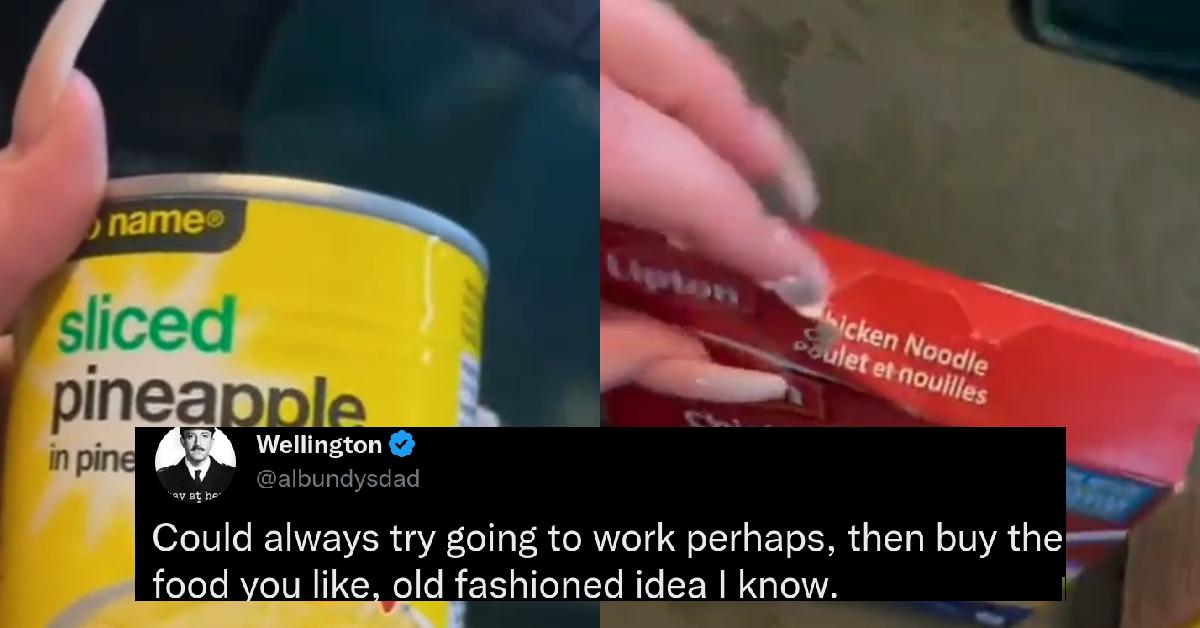 Woman’s Criticism of Food Bank Items Goes Viral