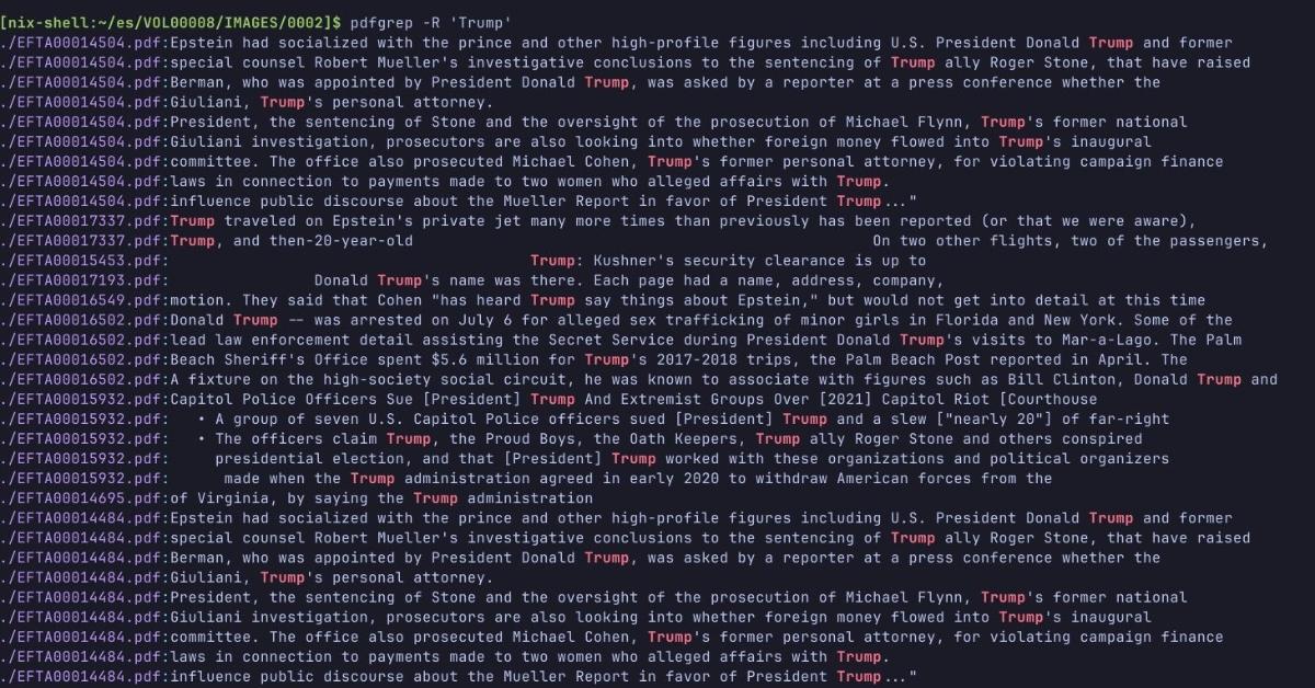 Here's How to Read the Unredacted Epstein Files — It's a Neat Trick