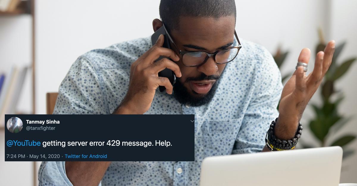 YouTube's Error 429 Is Frustrating Users: Here's What It Means