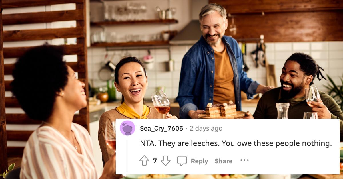 Guy's Pal Invites Others to Their Dinner, Expects Guy to Pay