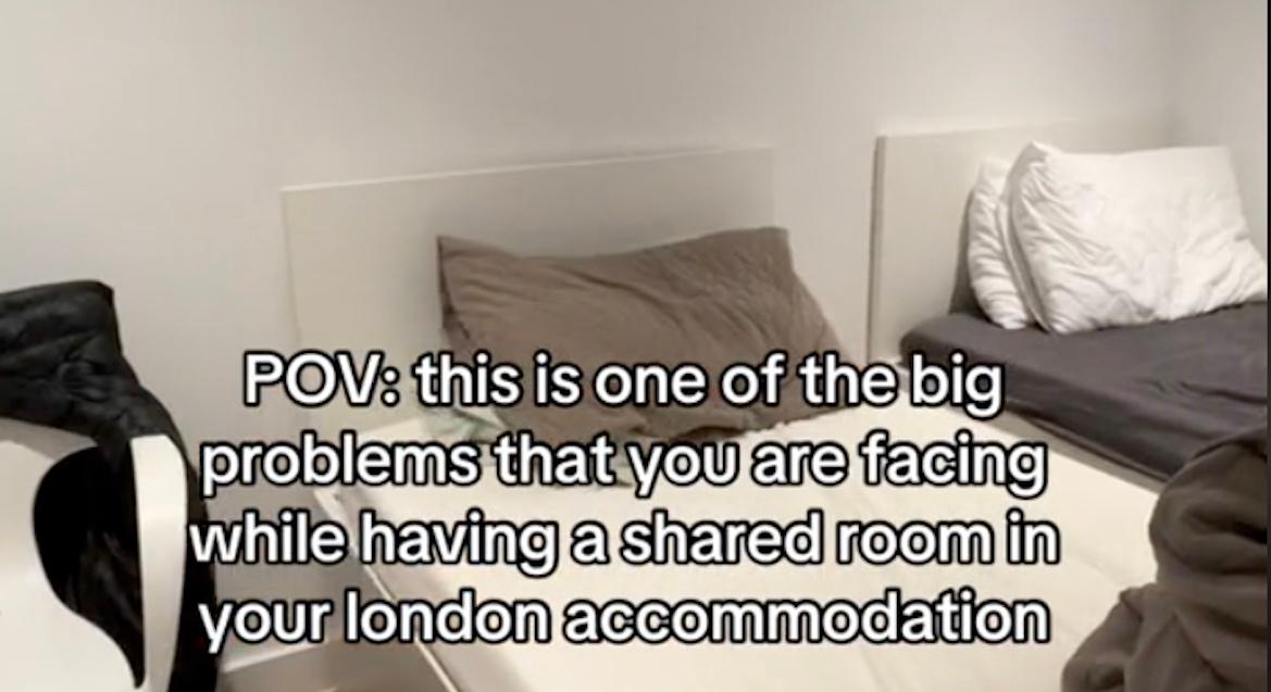 Guy Shares Why He Can’t Sleep in Two Person Room Layout