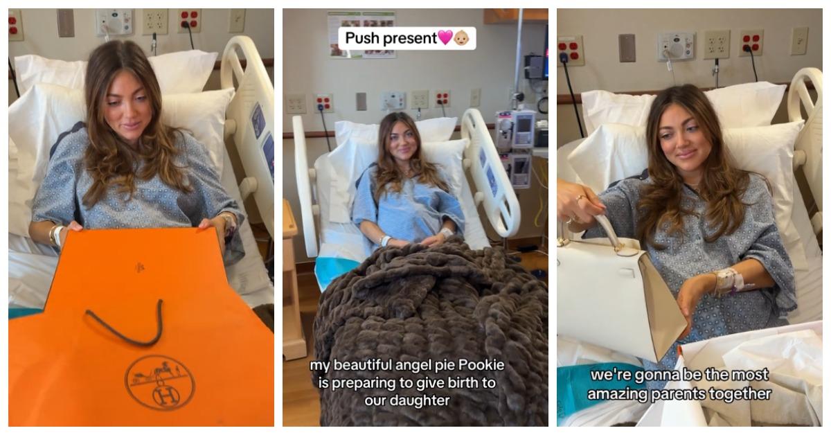 Pookie's Husband Jett Got Her an Hermès Bag as Her "Push Present"