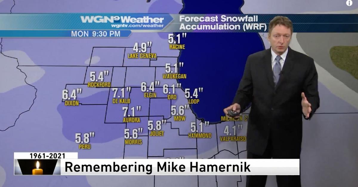 What Happened to Mike Hamernik? The WGN Meteorologist Died at Age 60