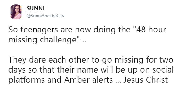 The "48 Hour" Challenge Encourages Kids to Go Missing for Two Days