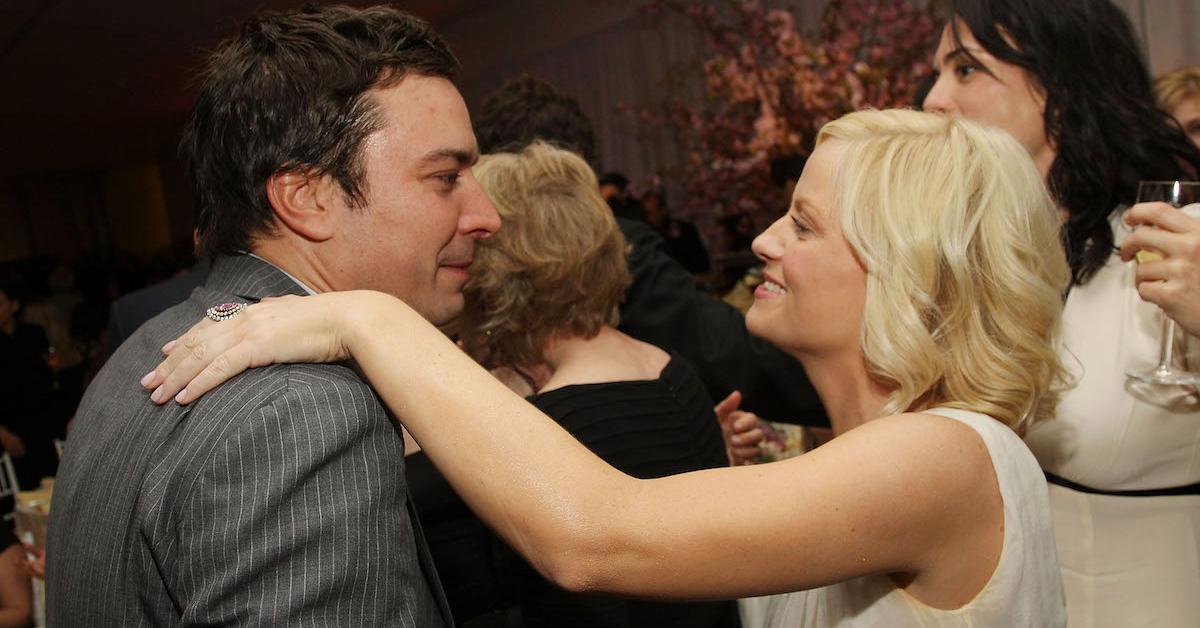 Seth Meyers And Amy Poehler Kiss