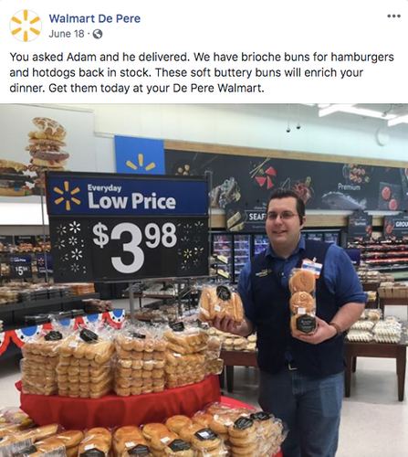 The Walmart De Pere Facebook Page Is a Triumph of Social Media