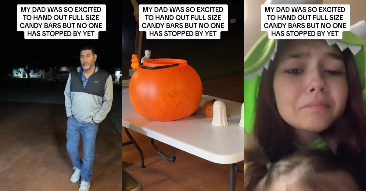 Dad Gets Full Sized Candy for Trick or Treaters, No One Shows