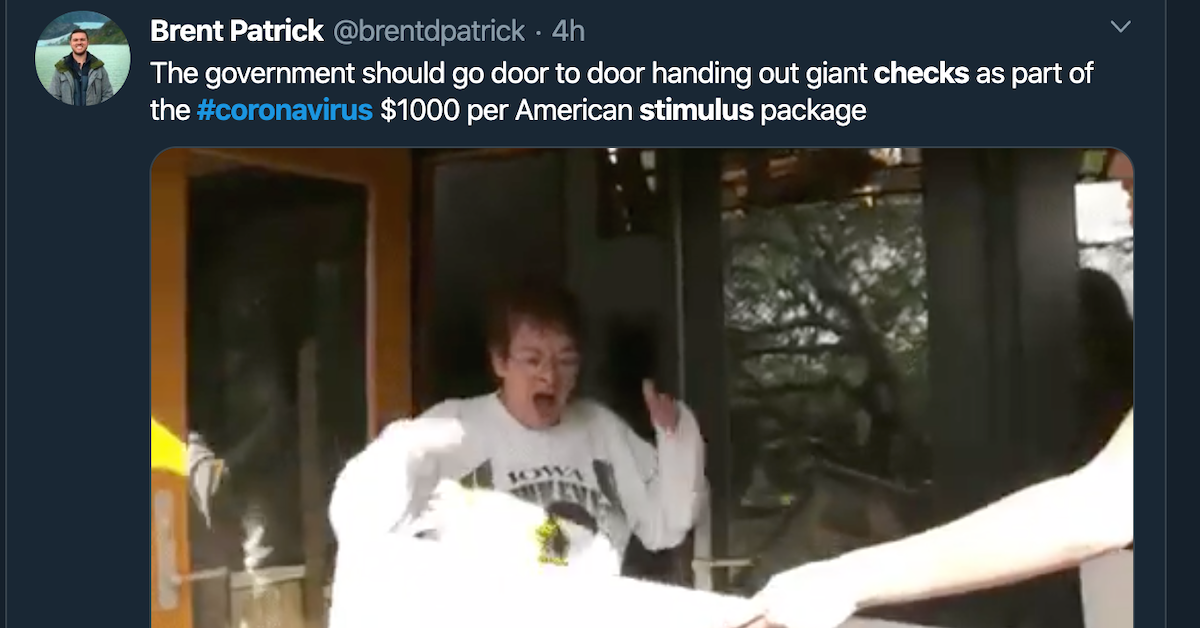 These Coronavirus Stimulus Check Memes Are Actually Hilarious