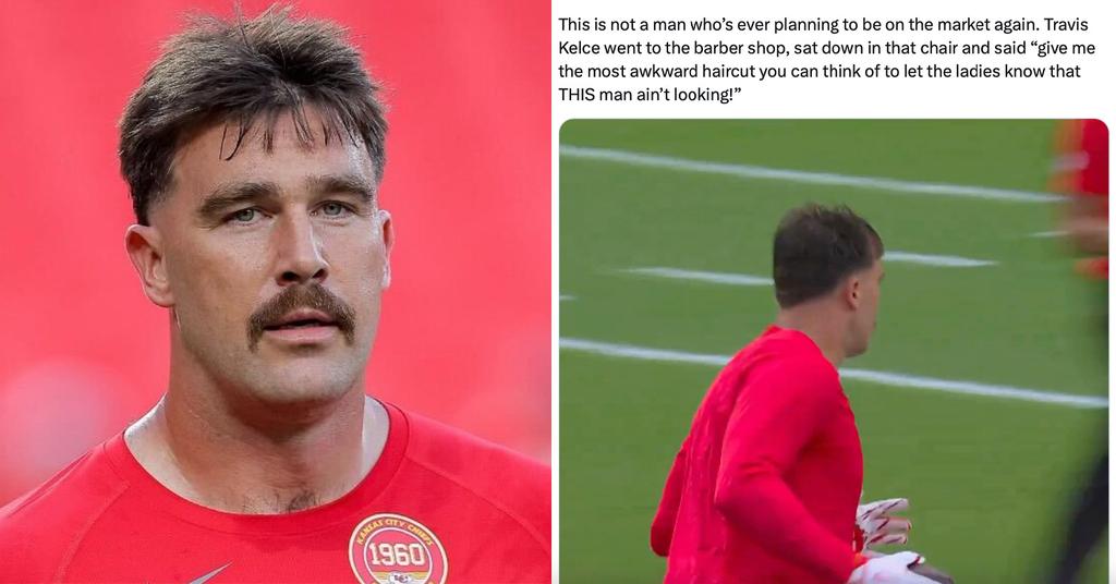 Travis Kelce's Interesting Haircut New Sparks Memes