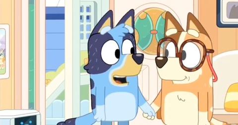 Who Did Bluey Have a Baby With?