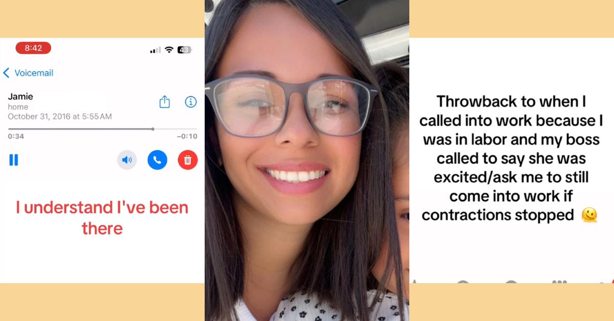 Boss Asks Woman if She Can Come to Work While in Labor