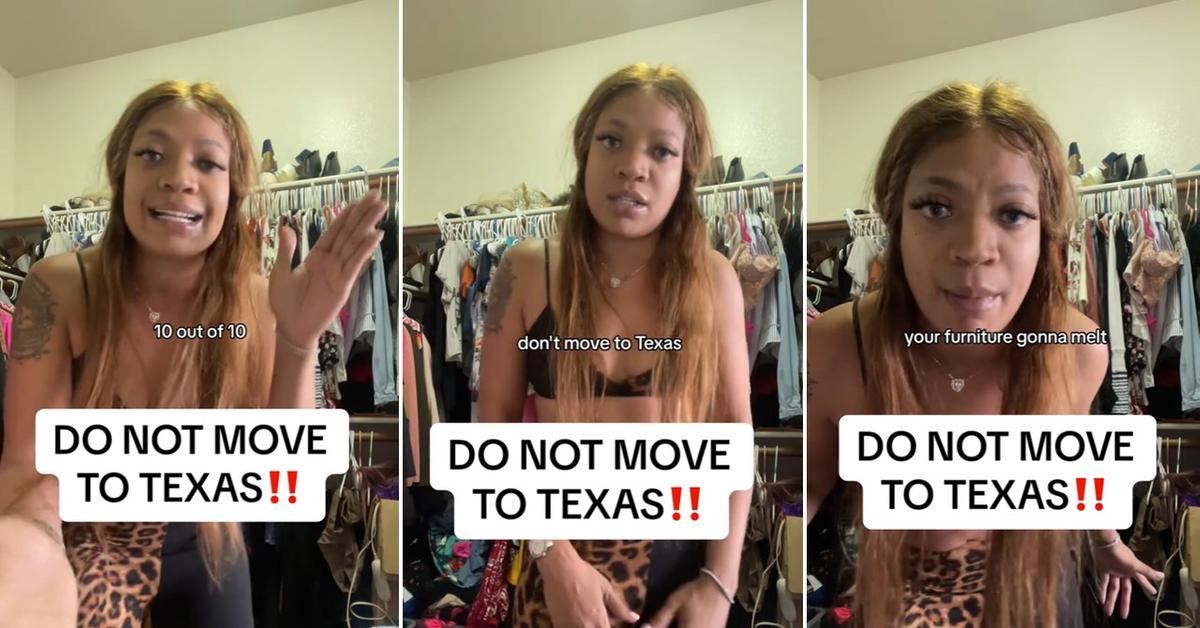 Woman Explains Why It's a Horrible Idea to Move to Texas