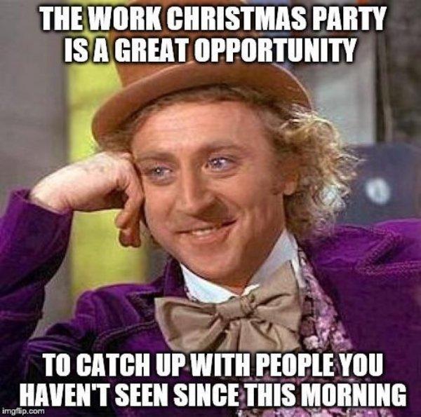Office Holiday Party Memes and Tweets That Capture the Vibe of ...