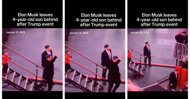 Elon Musk Walks off Stage Without His Son — Details