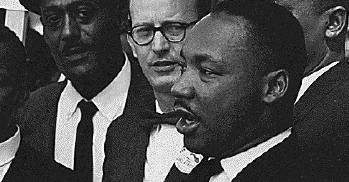 Why Nearly All MLK Images Are Black and White