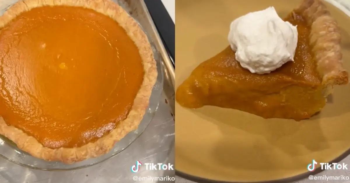 Did Emily Mariko Fake Her Pumpkin Pie Recipe on TikTok?