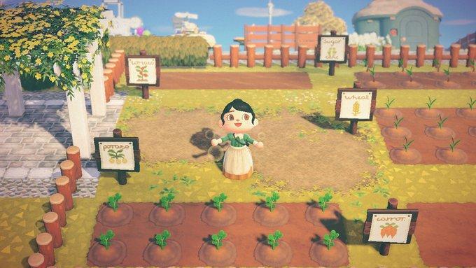 'Animal Crossing: New Horizons' Farm Layout Ideas — Design Your Crop ...