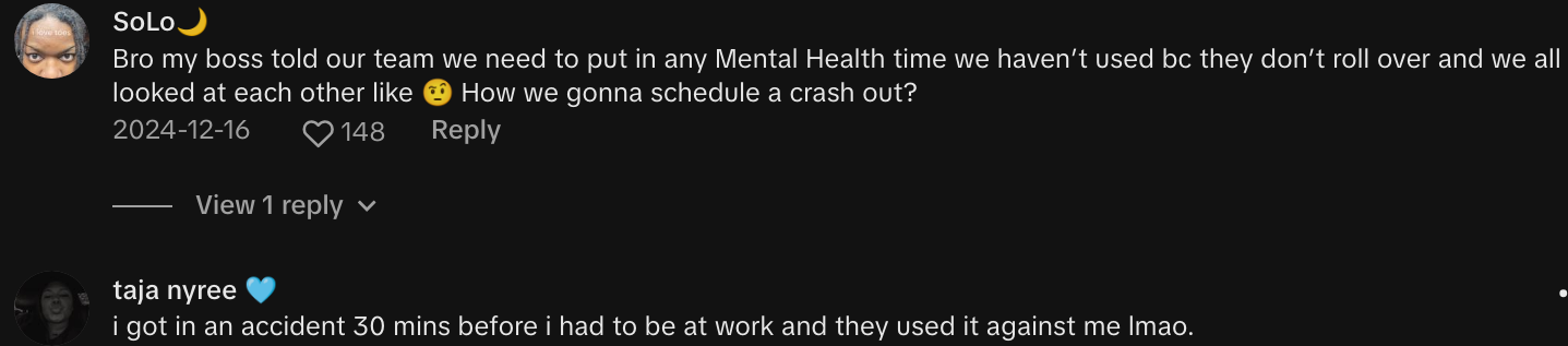Job Requires Two Hours Notice for Emergency Day Off