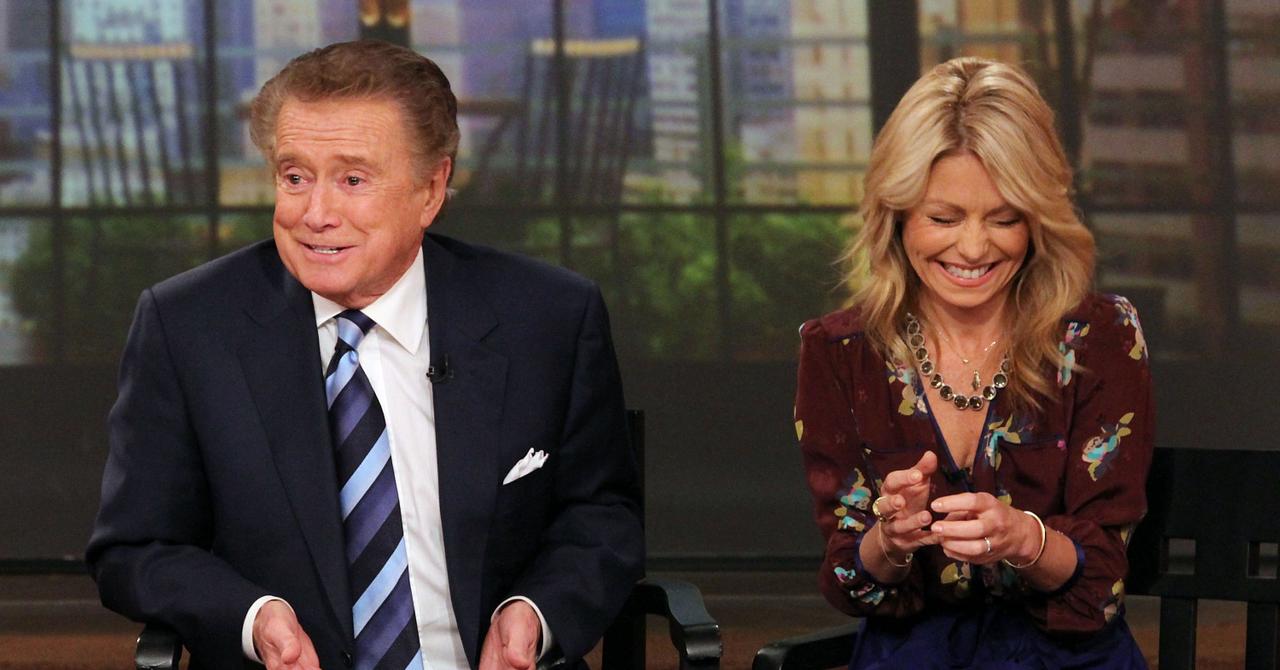 What Does Kelly Ripa Say About Regis Philbin in Her Book?