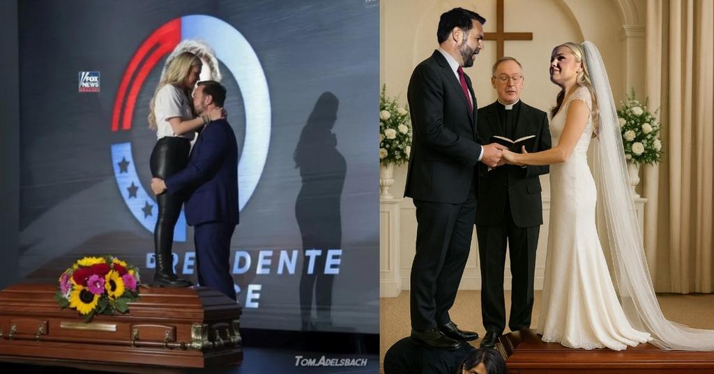 Did Charlie Kirk's Wife Really Stand on His Coffin? The Viral Photo, Explained