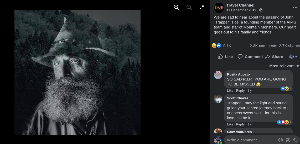 What Happened to Trapper on 'Mountain Monsters'?