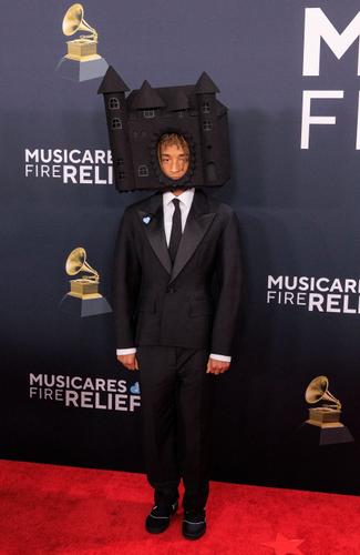 Why Did Jayden Smith Wear a House on His Head to the Grammys?