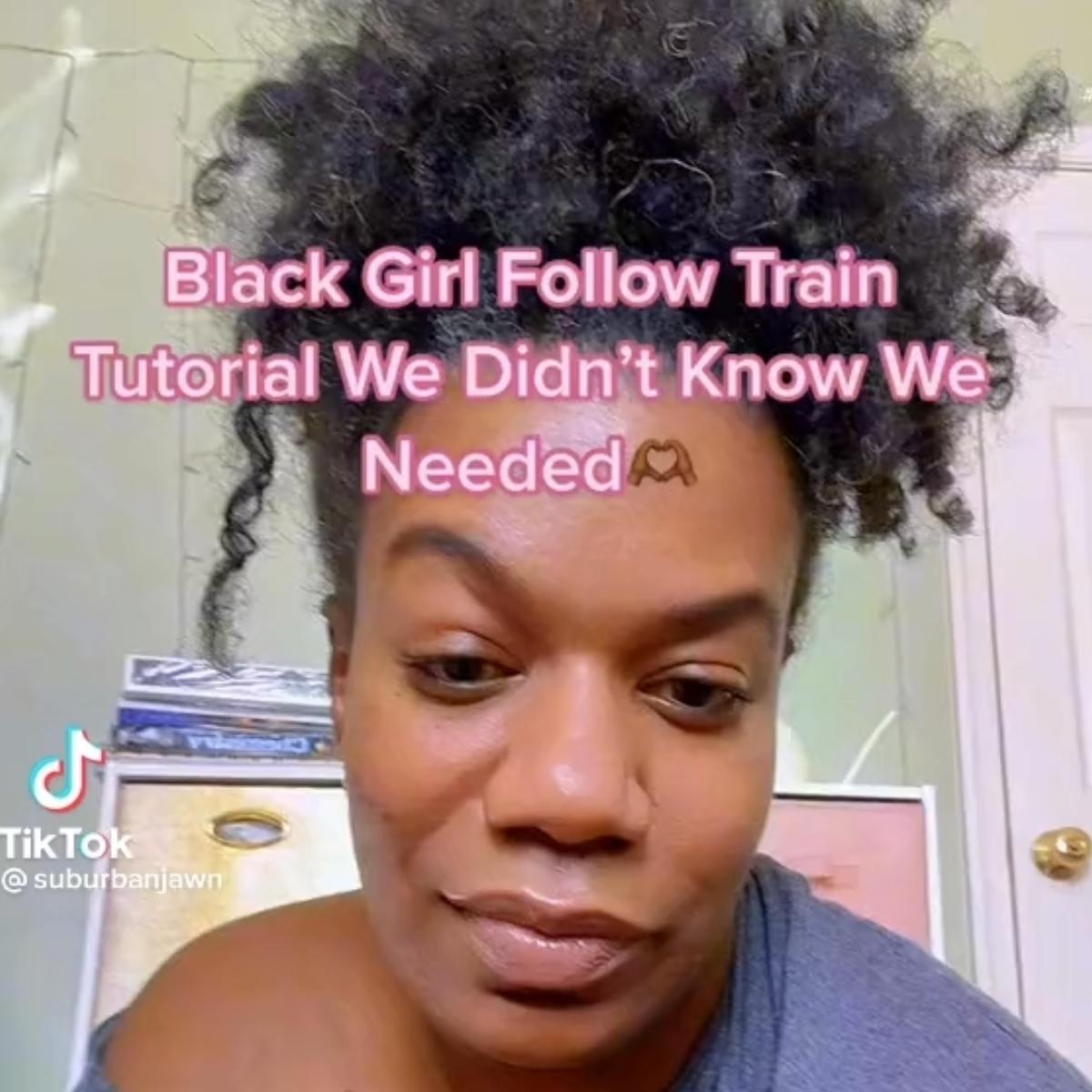 What Is TikTok's Black Girl Follow Train Trend?