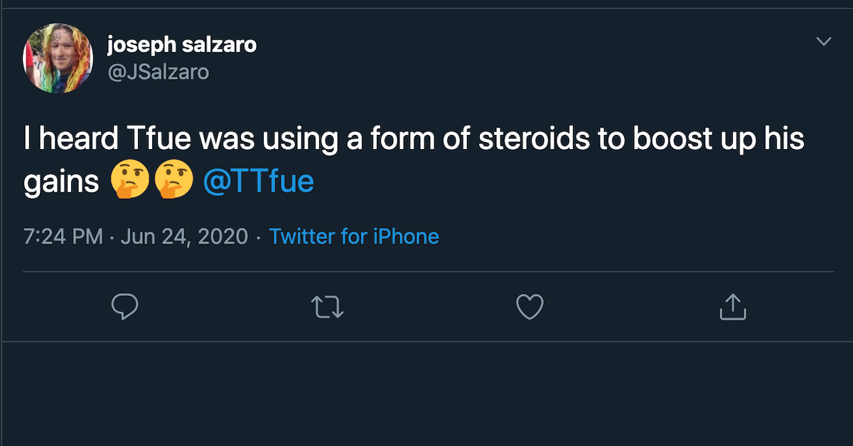 Does Tfue Take Steroids? Behind the YouTuber's Body Transformation