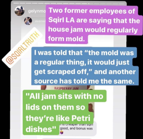 Sqirl Moldy Jam: Former Employees Shine Light on Unsanitary Practices