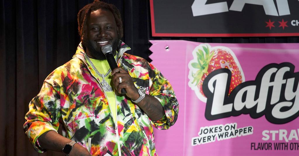 T-Pain on Dad Jokes, Comedy Goals, and His Laffy Taffy Partnership ...