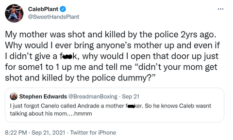 What Happened to Caleb Plant’s Mom? Here's the Sad Story