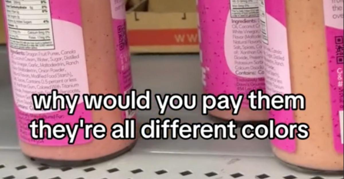 Viral Pink Sauce Spotted in Walmart's Clearance Section
