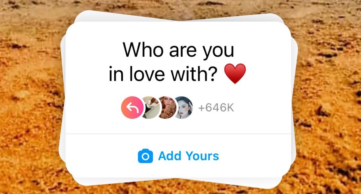 How to Do the "Add Yours" Feature on Instagram — Plus: 50 Best Stickers