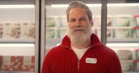 Who Plays "Weirdly Hot" Santa in Target's New Commercials?