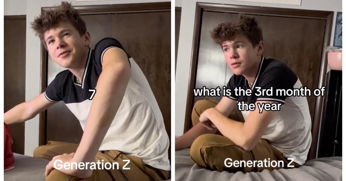Watch a Gen Z Kid Fail to Answer Trivia Questions Correctly