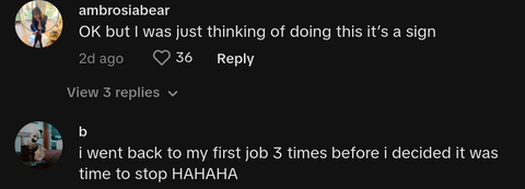 Woman Asks for Her Old Job Back, Sparking Viral Debate