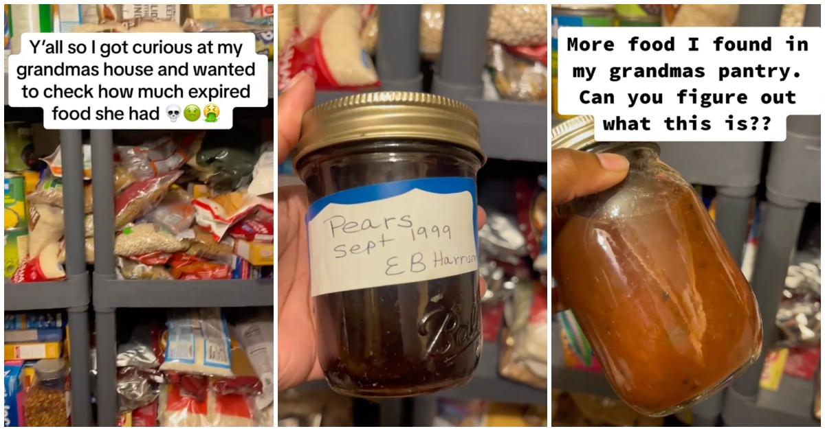 Woman Finds Expired Food in Her Grandmother's Pantry