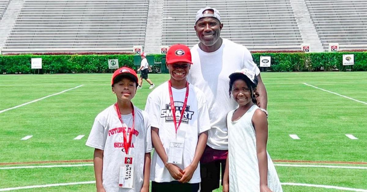Terrell Davis Is Proud to Show off His Children