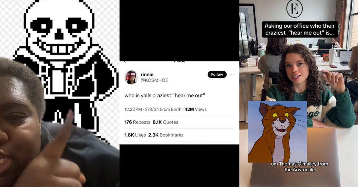 The New "Hear Me out" Trend Exposes Our Hot-Take Crushes