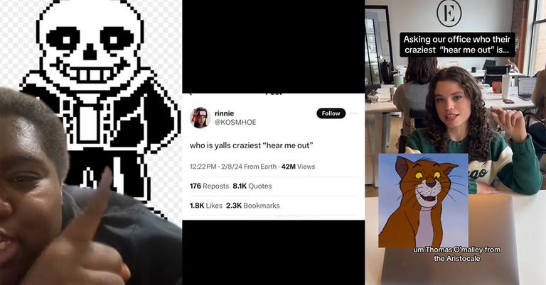 The New "Hear Me out" Trend Exposes Our Hot-Take Crushes