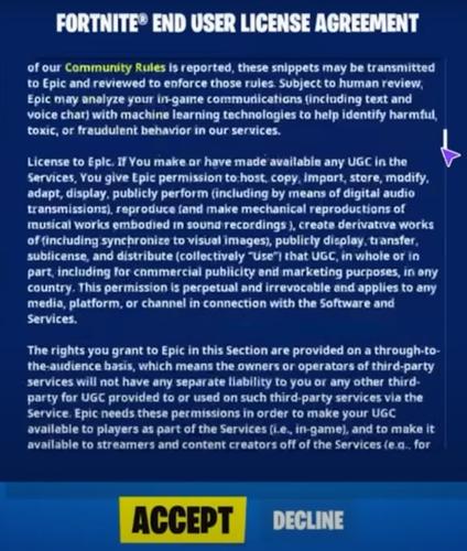 What Does the Term EULA Mean in Fortnite?