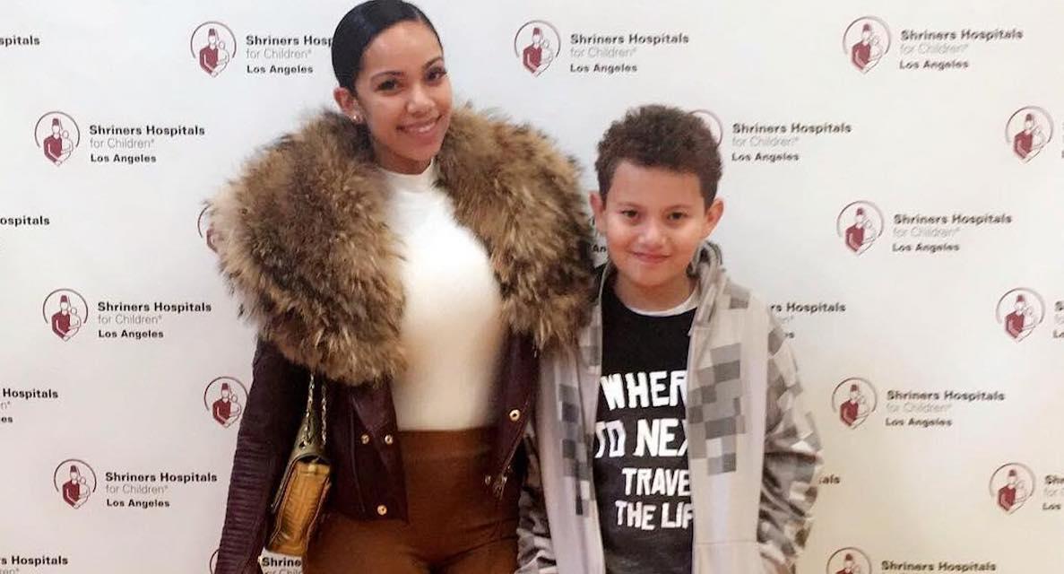 Who Is Erica Menas Oldest Son And Who Is His Father