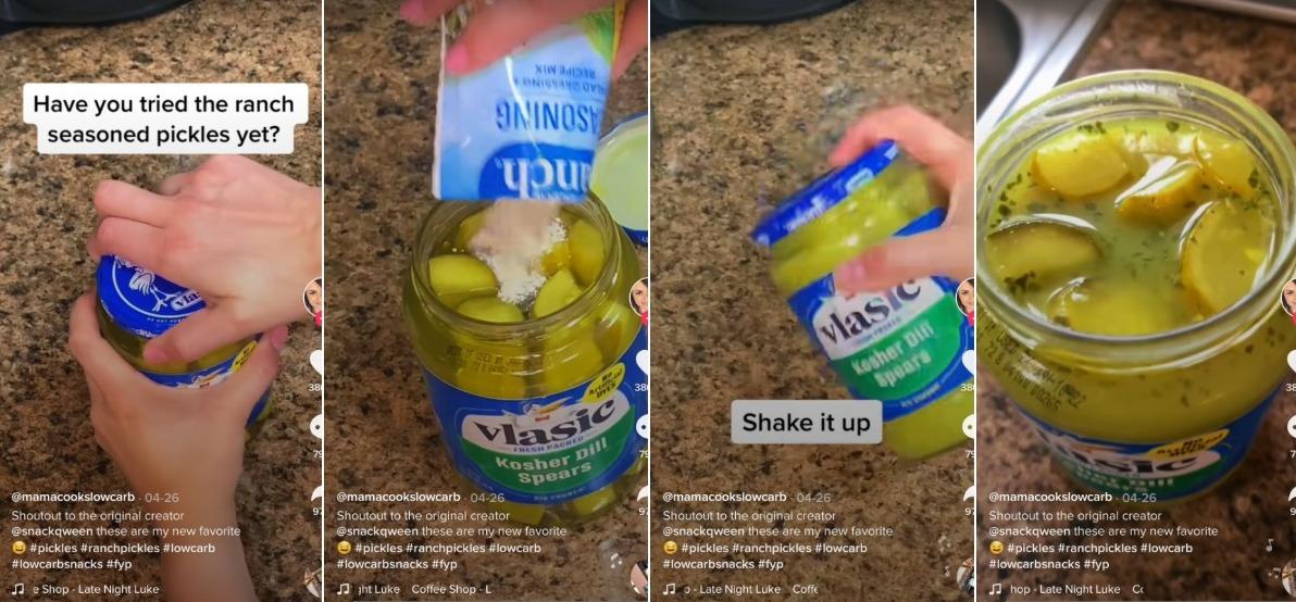 TikTok's Ranch Pickles Have the Internet Divided