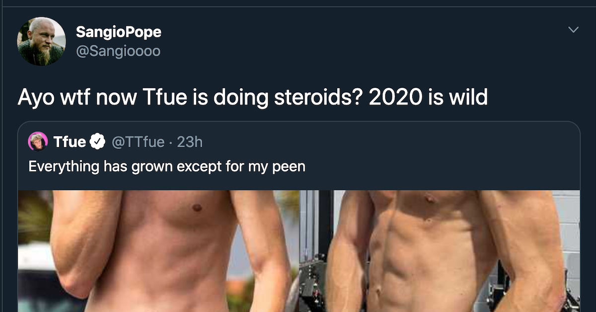 Does Tfue Take Steroids? Behind the YouTuber's Body Transformation