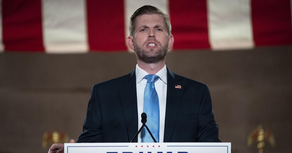 Eric Trump's Flag Pin at the RNC Has Come Under Scrutiny — Details!
