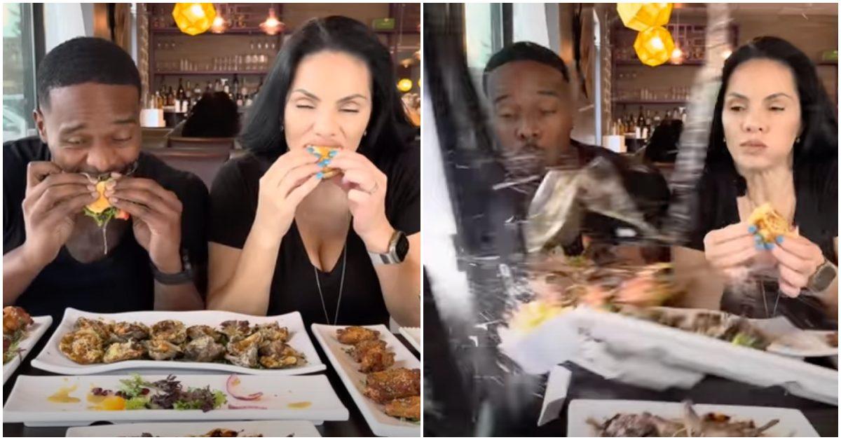 Food Influencers Hit by Car in Shocking Restaurant Accident