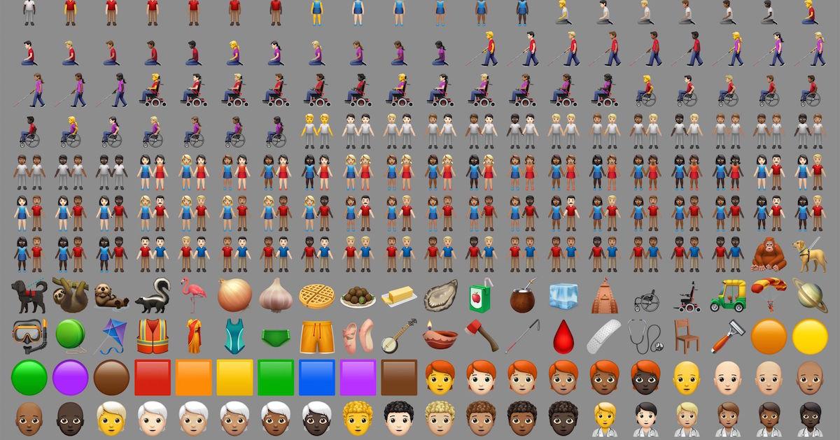 Apple's Gender Neutral Emojis Come With the Latest iOS Update