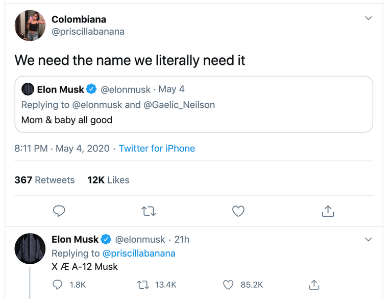 What's Elon Musk's Baby's Name Mean? The Internet Has Convincing Theories